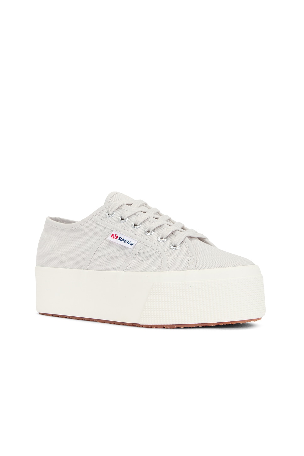 Superga 2790 Platform Sneaker in Grey Silver | REVOLVE