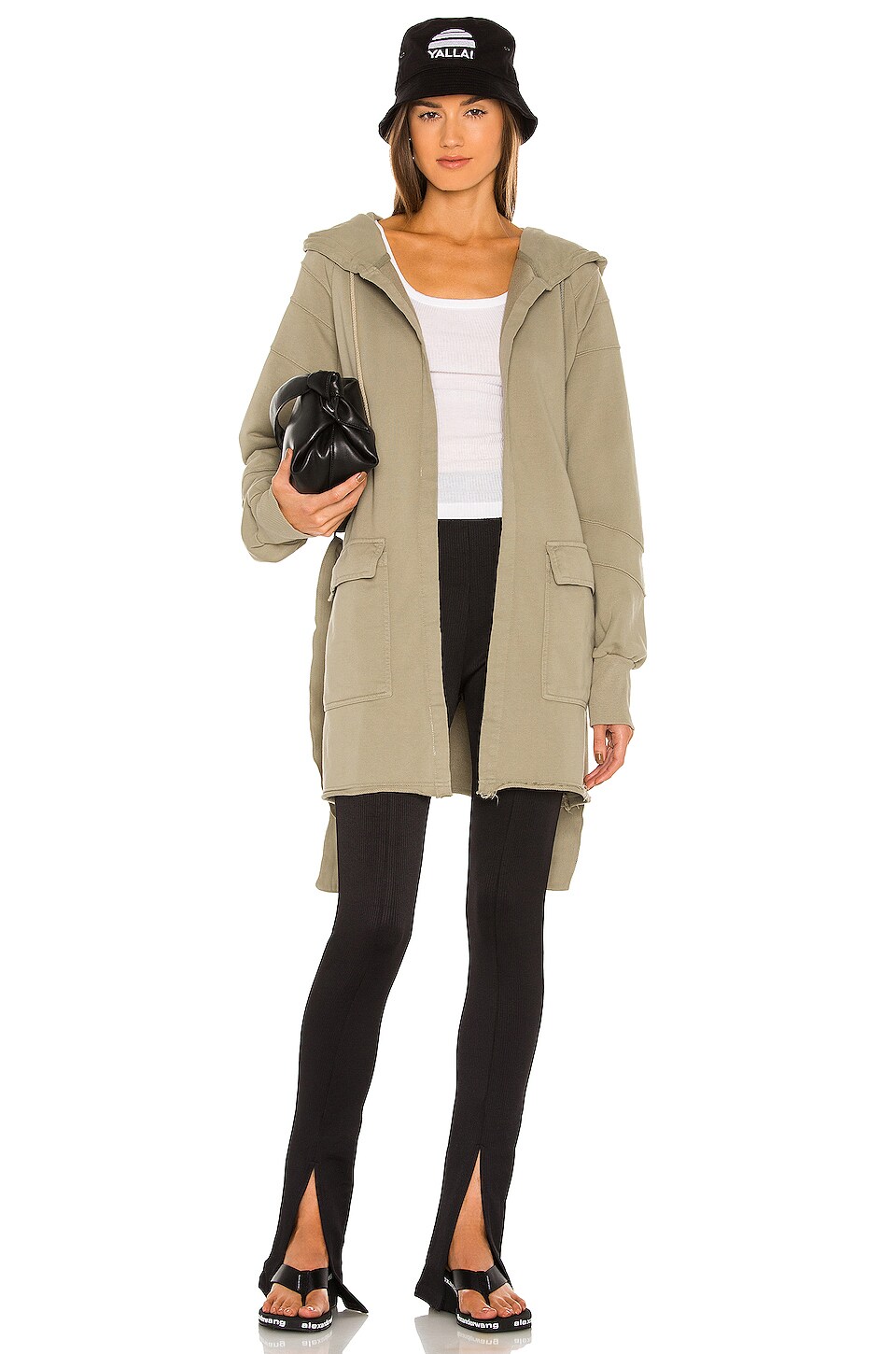 SER.O.YA Atlas Robe in Moss | REVOLVE