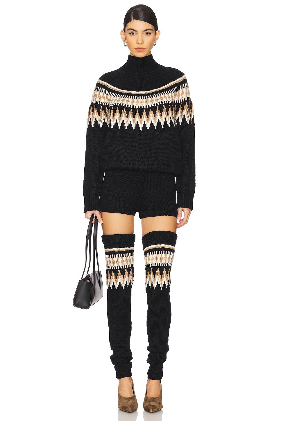 SEROYA Rocky Romper in Black | REVOLVE