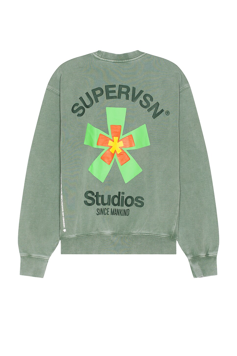 SUPERVSN Starburst Crewneck in Wreath in LAUR | REVOLVE
