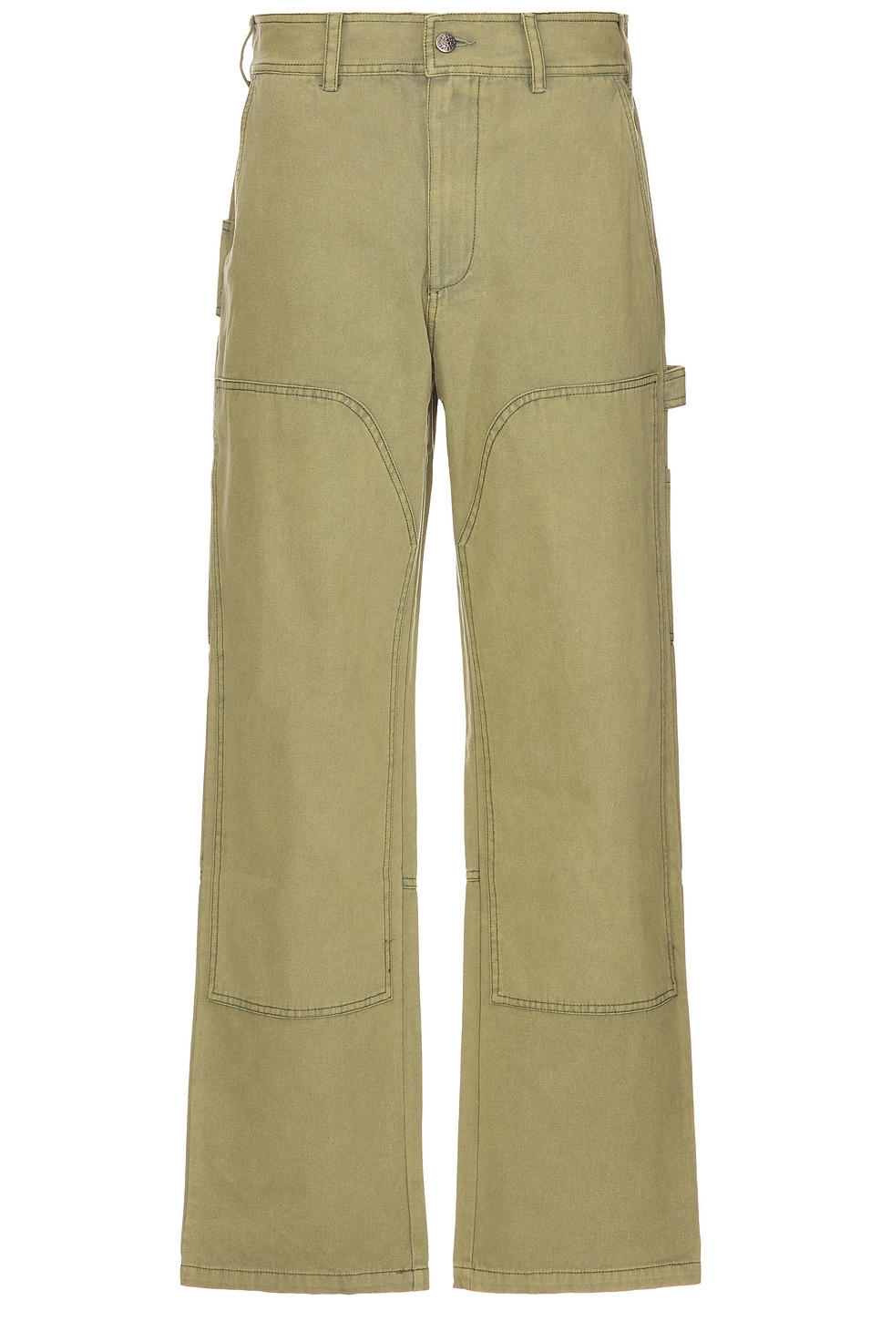 SUPERVSN Double Knee Work Pant in Matcha | REVOLVE