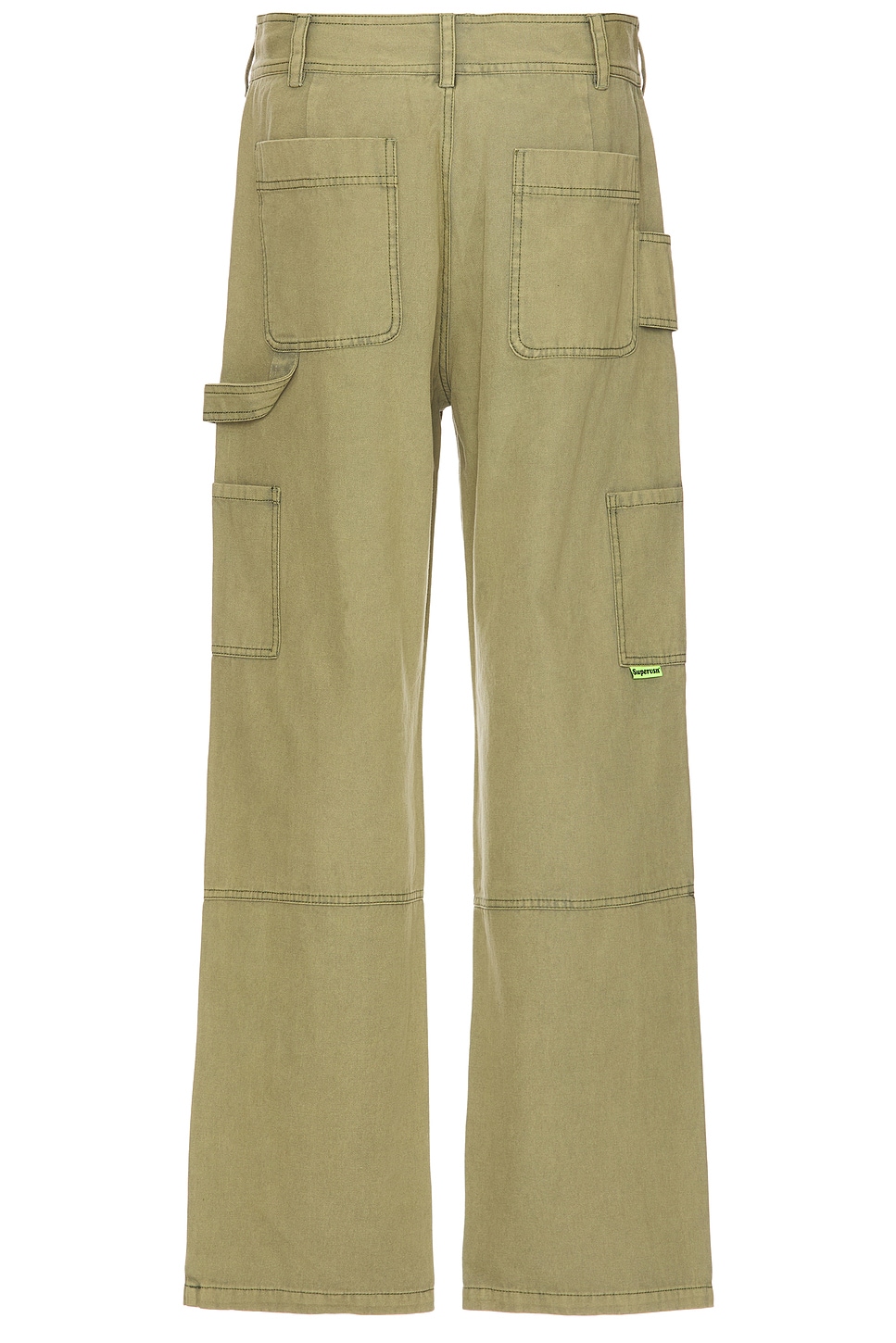SUPERVSN Double Knee Work Pant in Matcha | REVOLVE