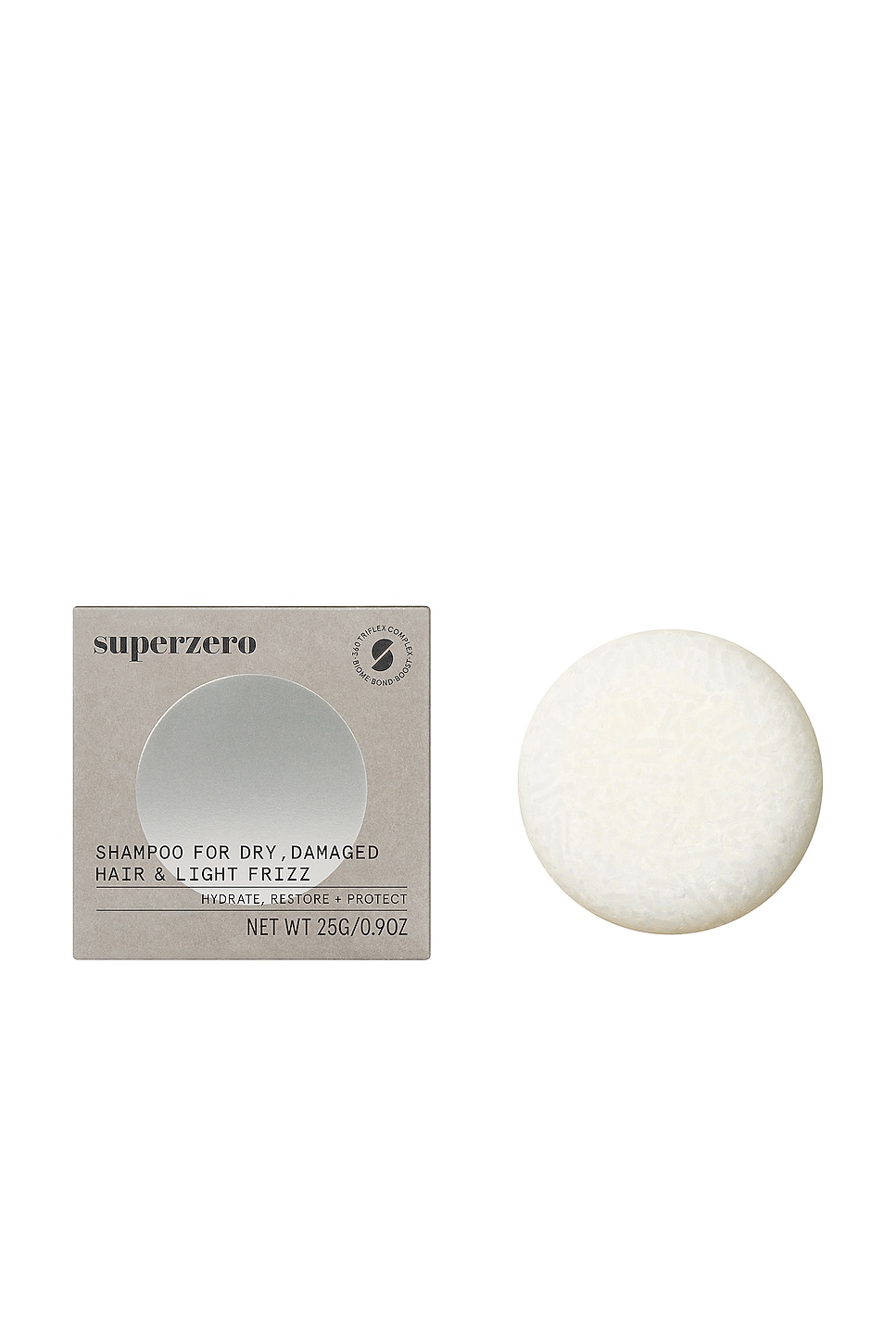 superzero Travel Size Shampoo Bar For Dry, Damaged Hair With Light Frizz | REVOLVE