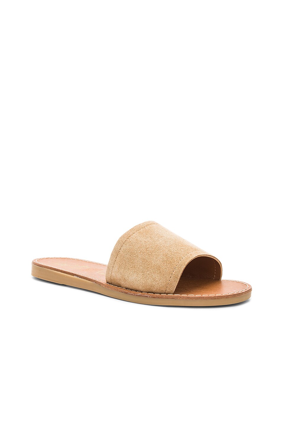Seychelles Leisure Slide in Tan Suede | REVOLVE