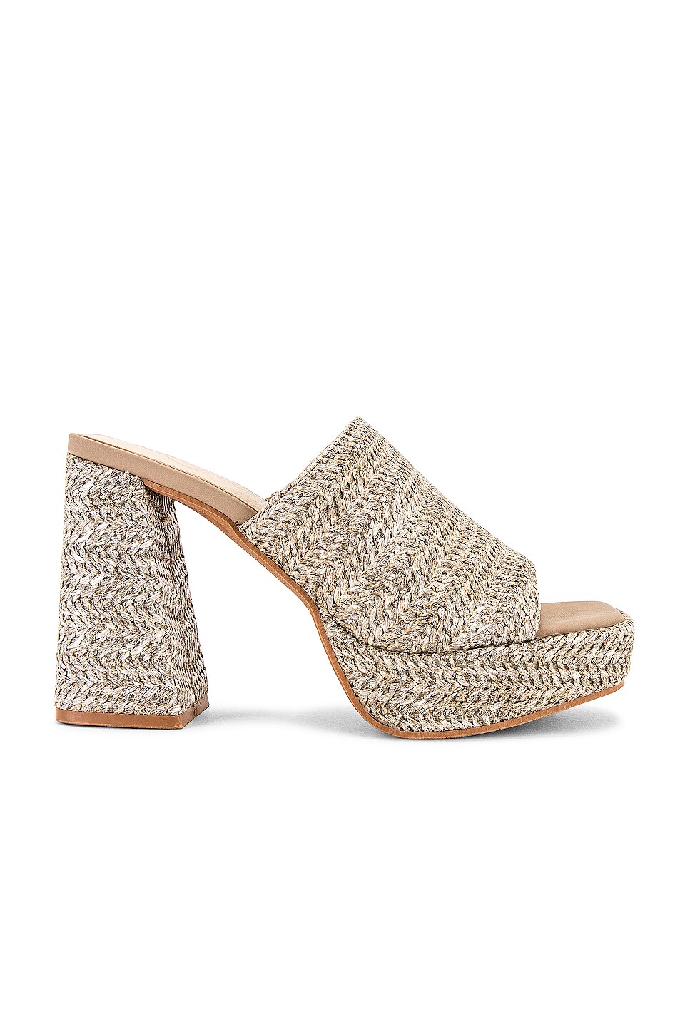 Seychelles We Found Love Sandal in Taupe Raffia | REVOLVE