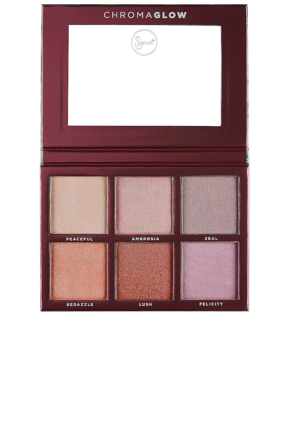 Sigma Beauty Chroma Glow Shimmer + Highlight Palette | REVOLVE