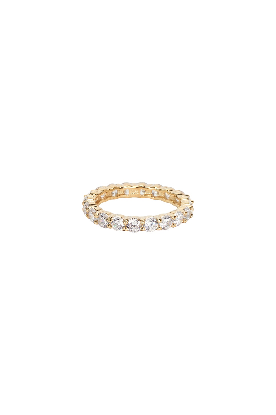 SHASHI Eternity Band Ring in Gold | REVOLVE