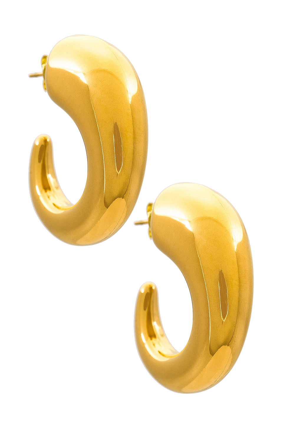 SHASHI X Revolve Izumi Hoops in Gold | REVOLVE