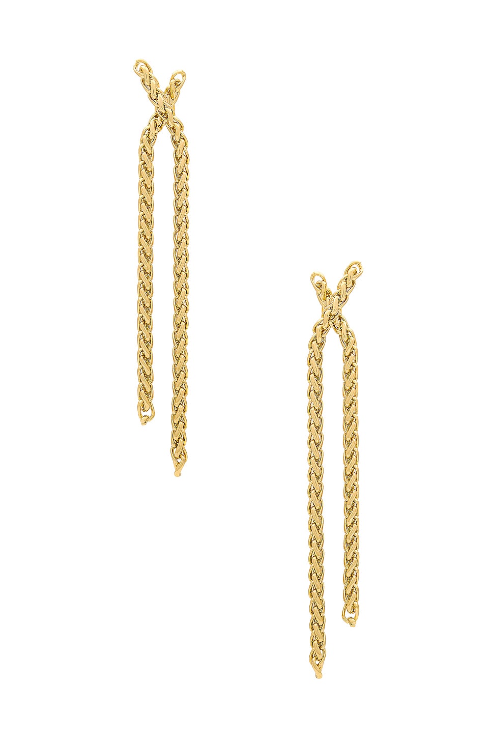 SHASHI Olympia Drop Earring in Gold | REVOLVE