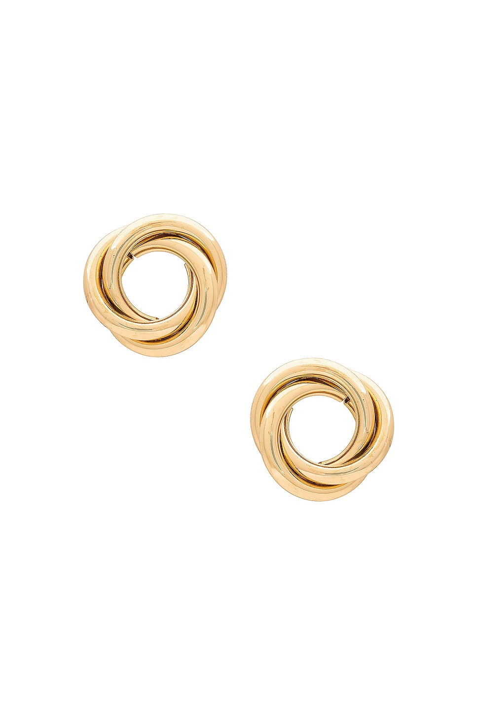 SHASHI Mia Stud Earring in Gold | REVOLVE