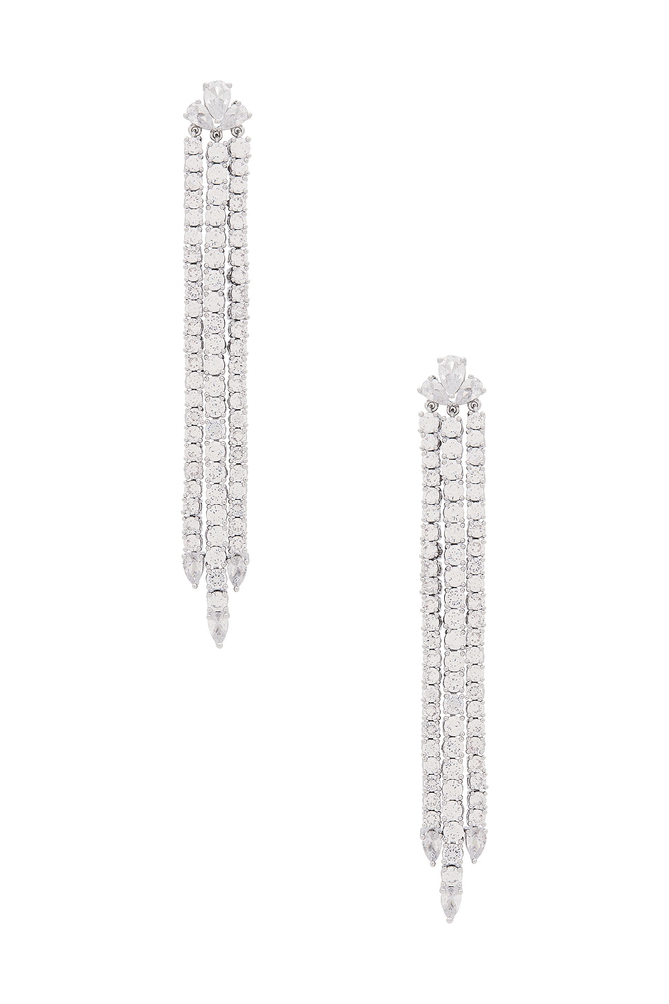 SHASHI Elodie Earring in Silver | REVOLVE
