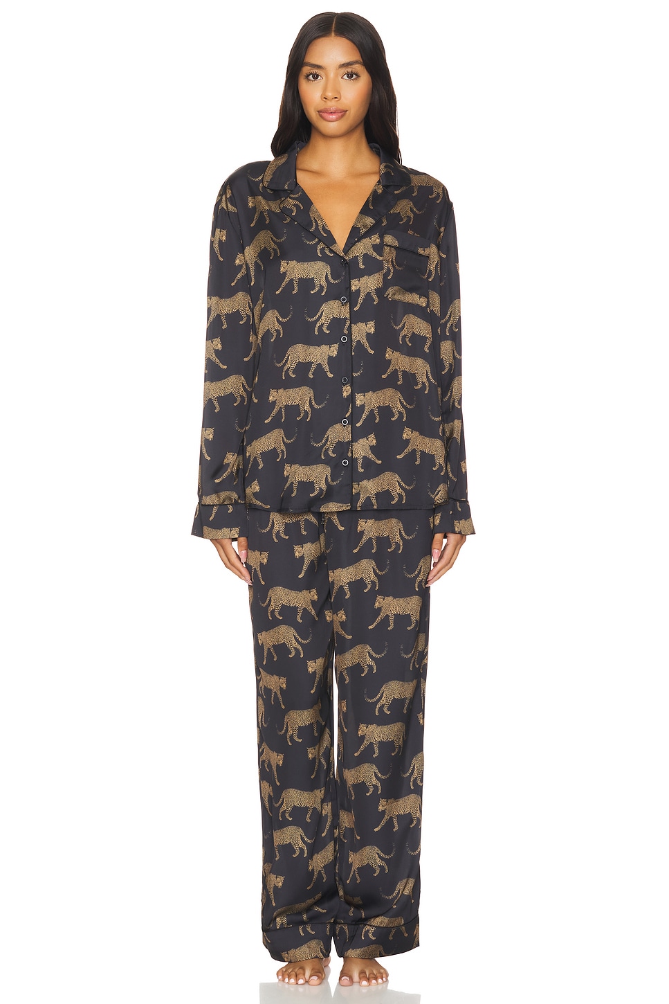 Show Me Your Mumu Classic Pj Set in Black | REVOLVE