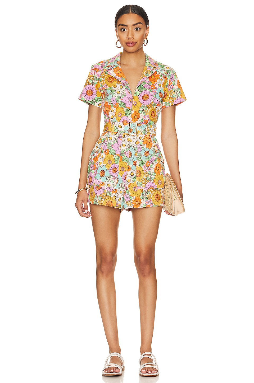 Show Me Your Mumu Outlaw Romper in Flower Market | REVOLVE