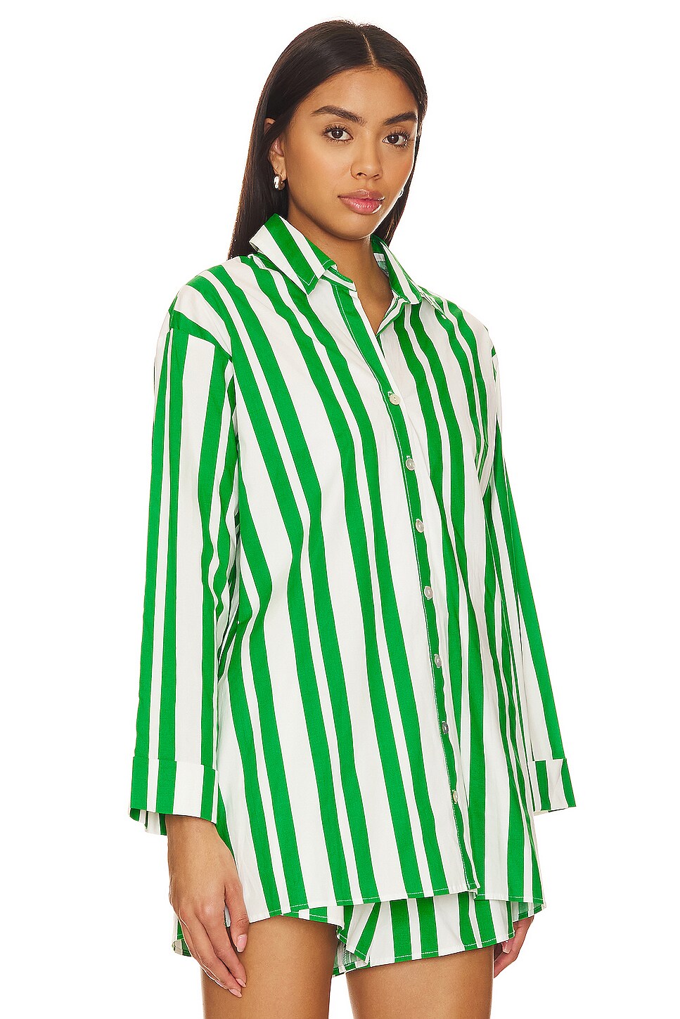 Show Me Your Mumu Berman Button Down in Center Court Stripe | REVOLVE