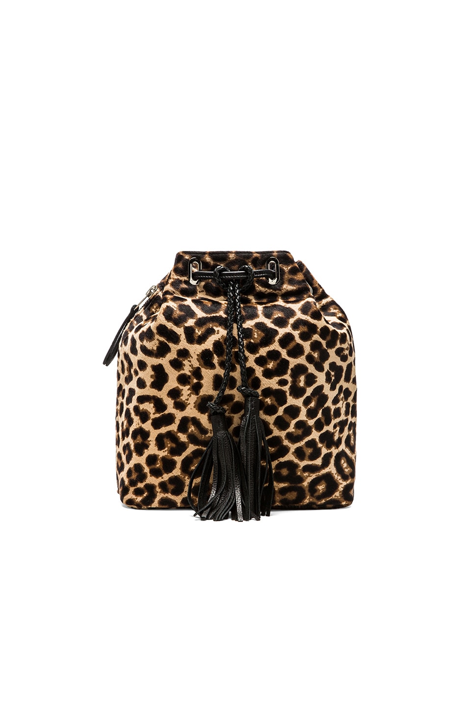 Simone Camille The Midi Bucket Bag in Jaguar Print | REVOLVE