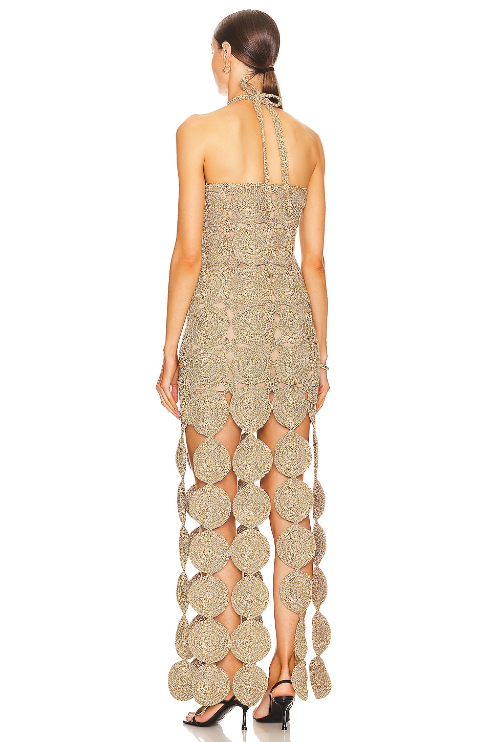 SIMONMILLER Beep Beep Dress in Star Gold | REVOLVE