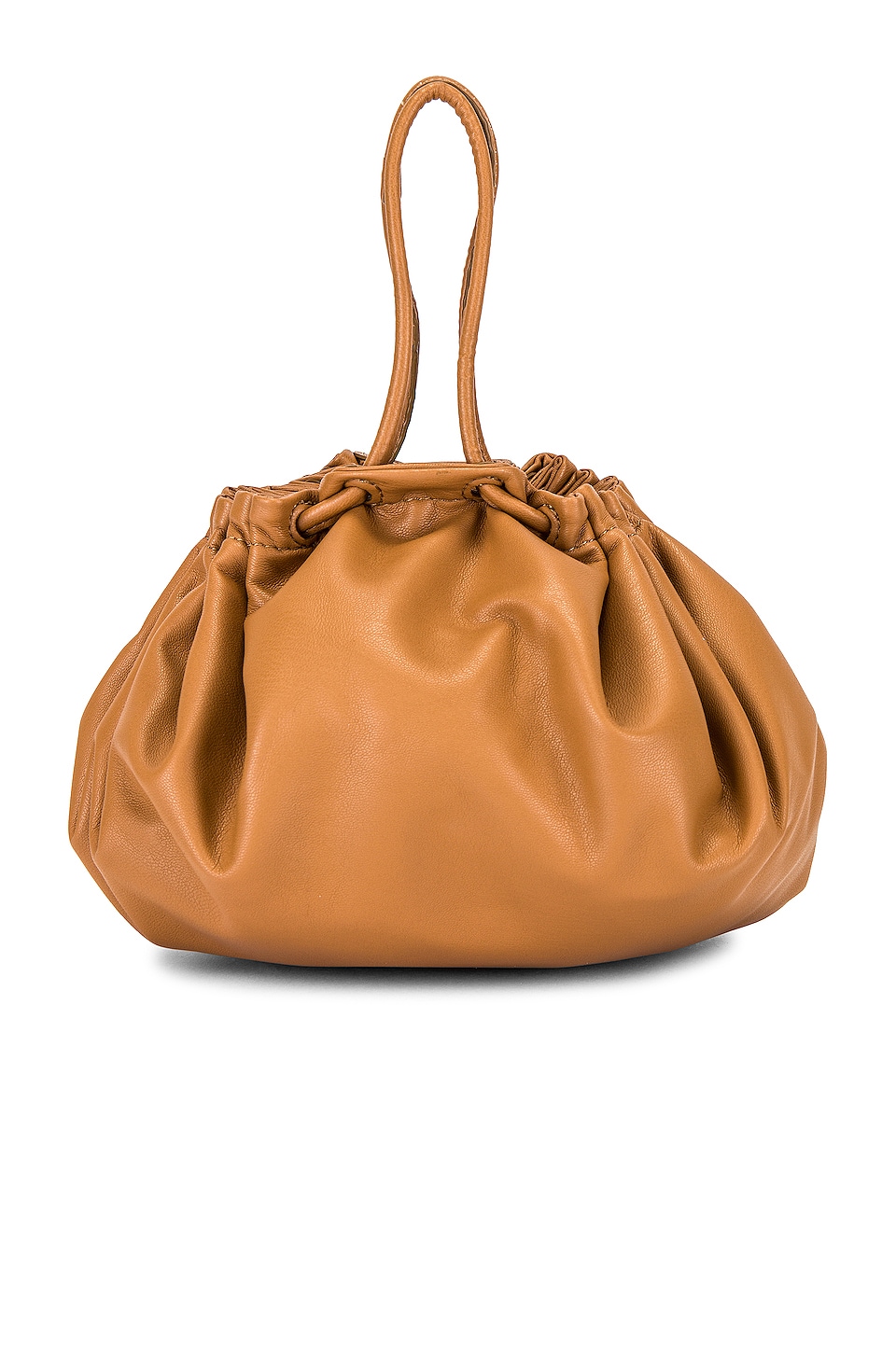 Simon Miller Vegan Scrunch Bag in Sepia Brown | REVOLVE