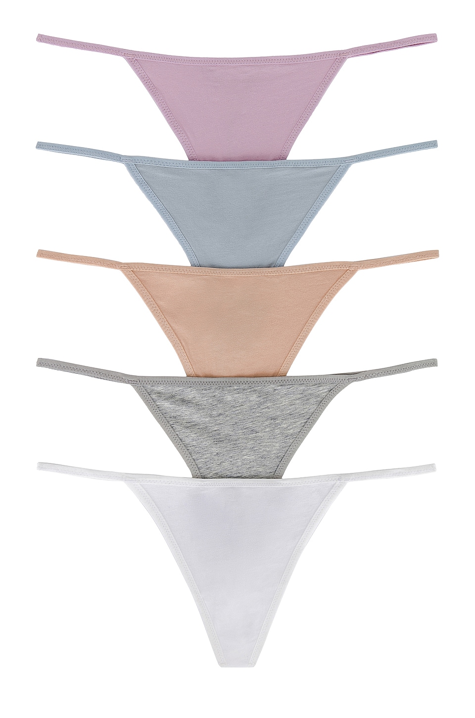 Skin x REVOLVE Gisella G-string 5 Pack in Multi | REVOLVE