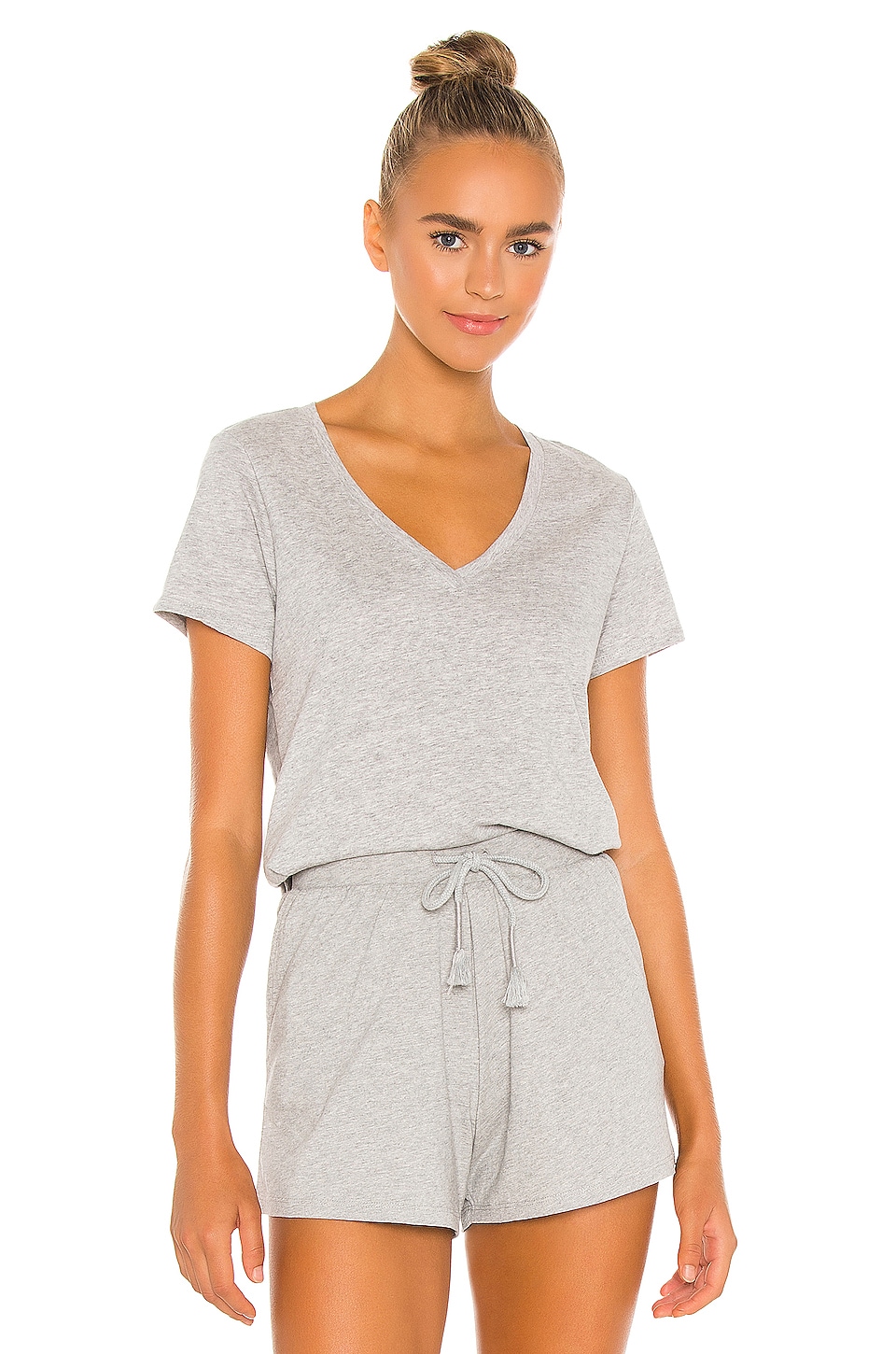 Skin Jade Tee in Heather Grey | REVOLVE