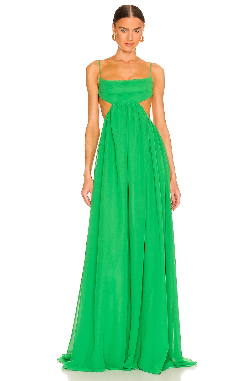 SAU LEE x REVOLVE Giselle Dress in Light Apple Green | REVOLVE