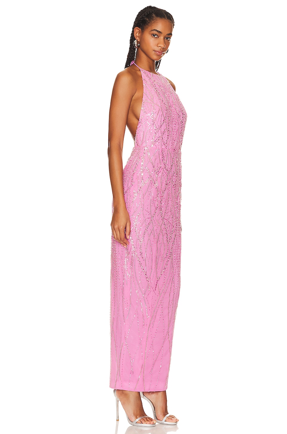 SAU LEE Dana Dress in Pink | REVOLVE
