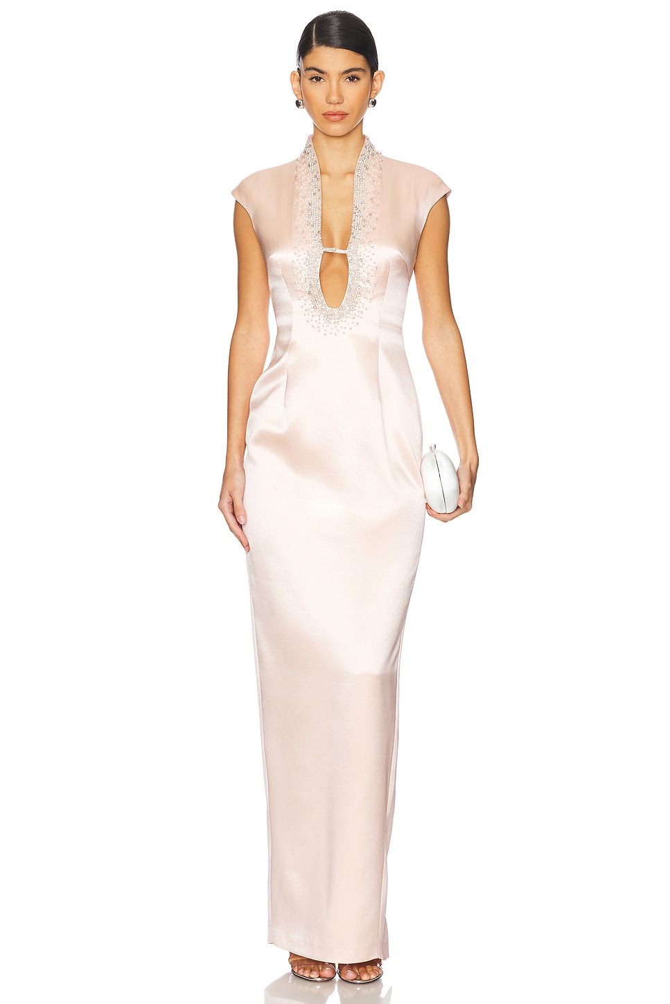 SAU LEE Li Gown in Pink | REVOLVE