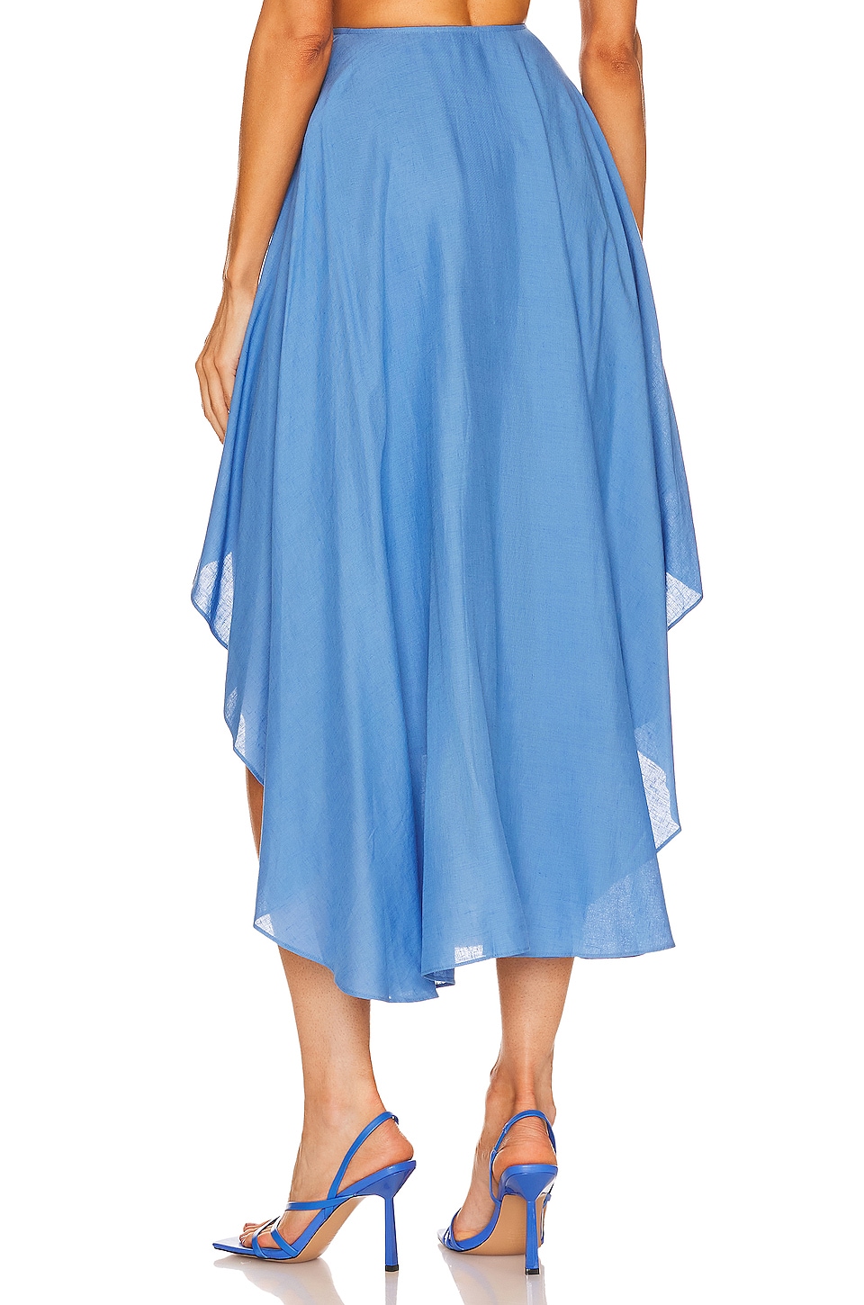 SAU LEE Morgan Skirt in Cornflower Blue | REVOLVE