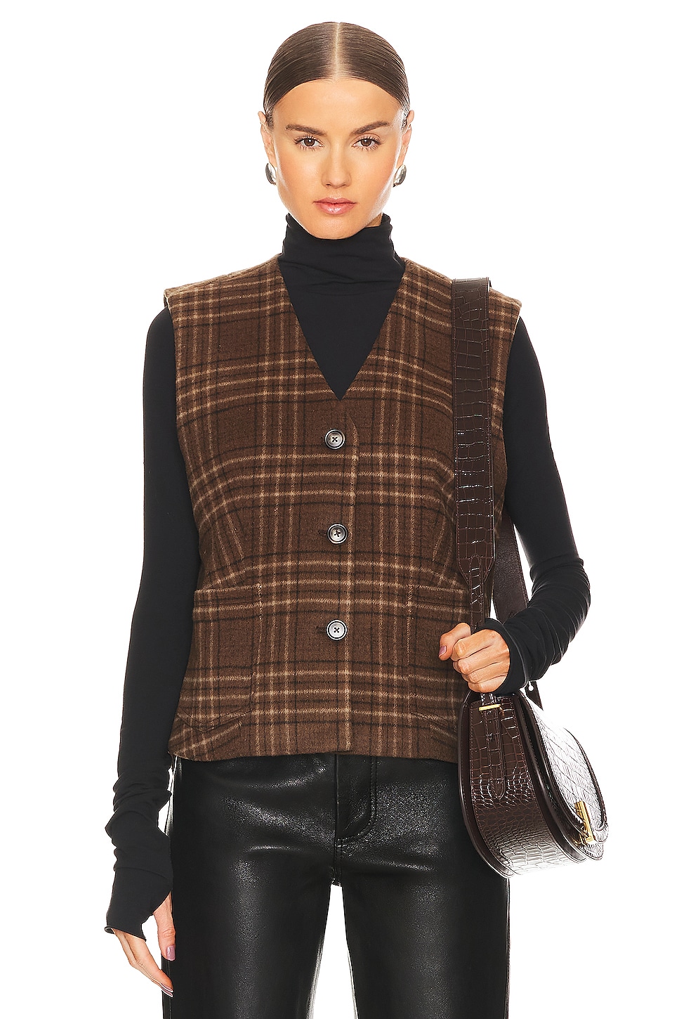 Still Here Miles Vest in Walnut | REVOLVE