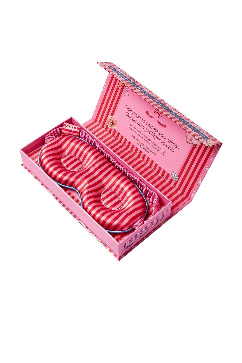 slip Contour Sleep Mask in Welcome Aboard | REVOLVE