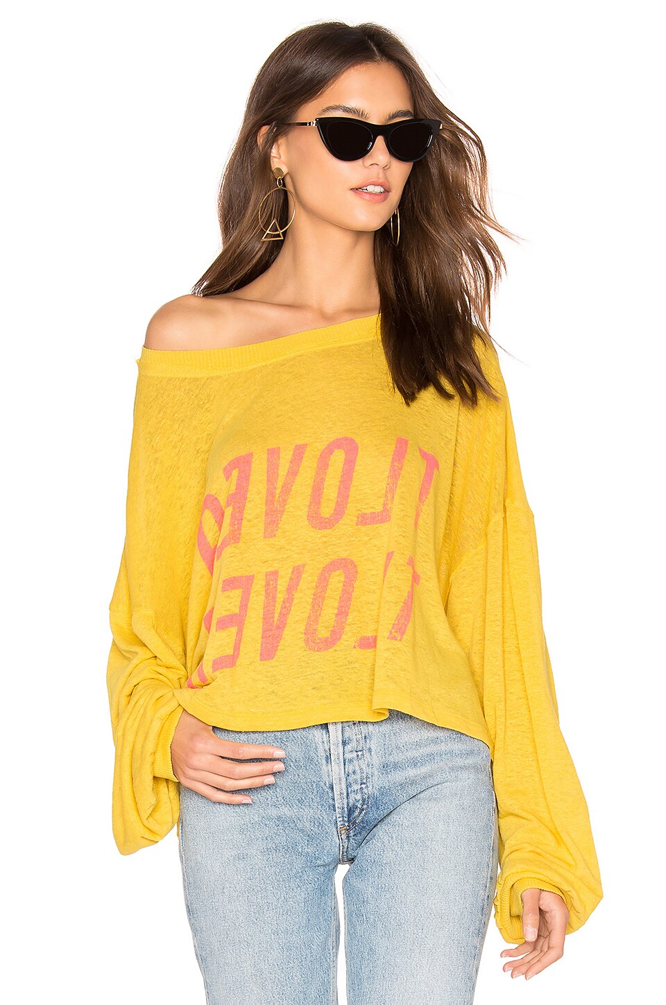 Selkie The Layering Tee in Butter | REVOLVE