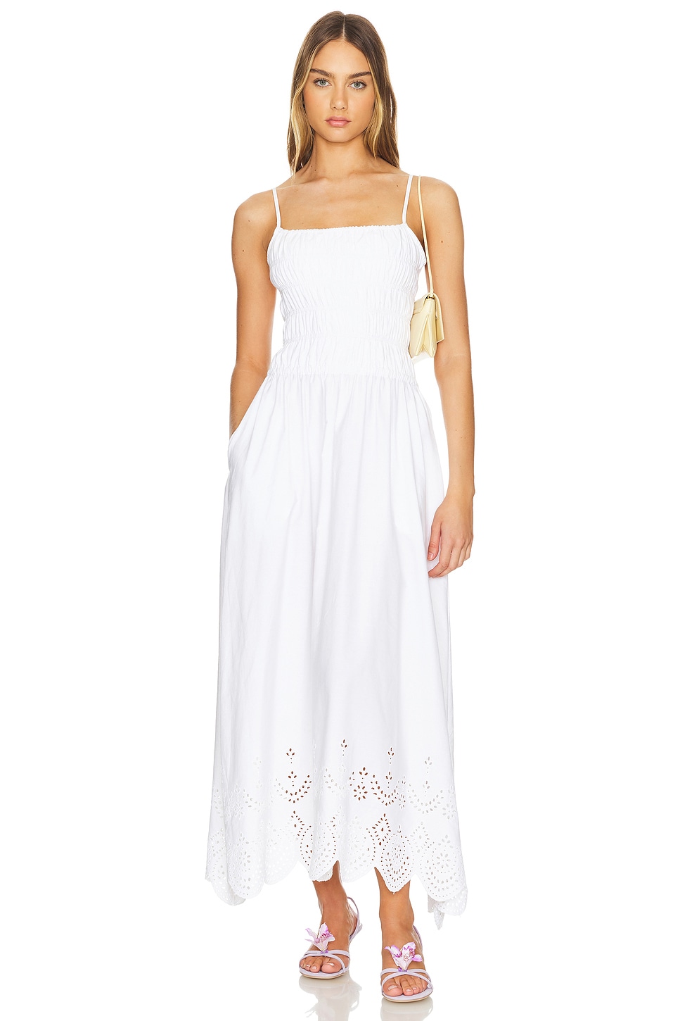 Solid & Striped The Delta Dress in Optic White | REVOLVE