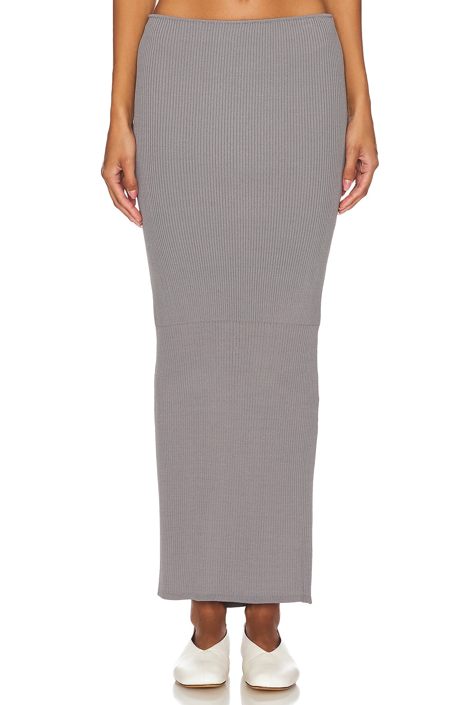 Solid & Striped The Zelda Skirt in Smoke | REVOLVE