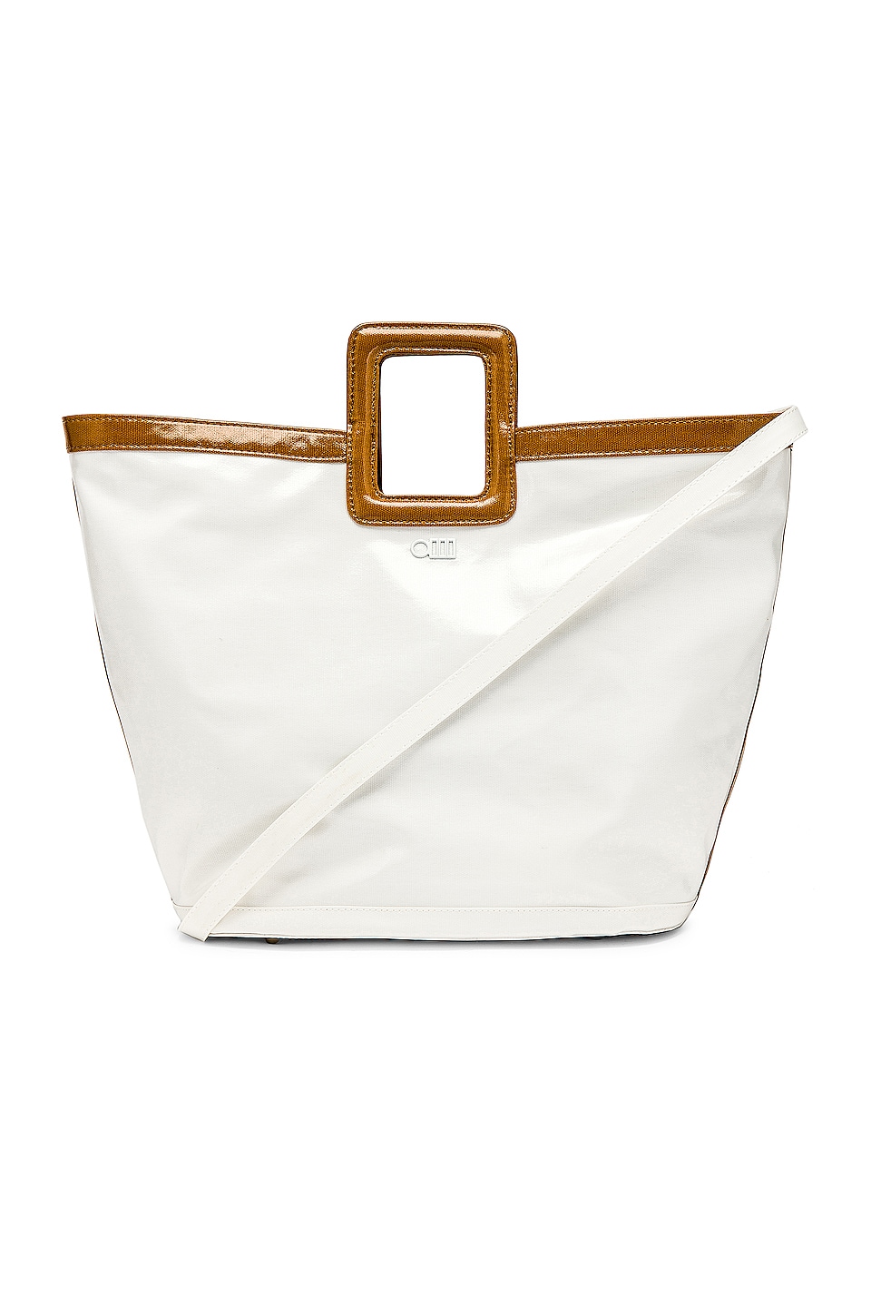 Solid & Striped Cleo Tote in Cream Putty Combo | REVOLVE