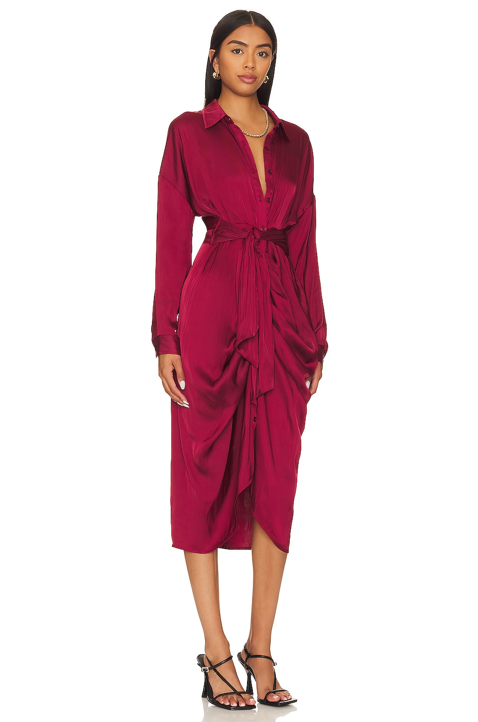 Steve Madden Sula Dress in Wine | REVOLVE