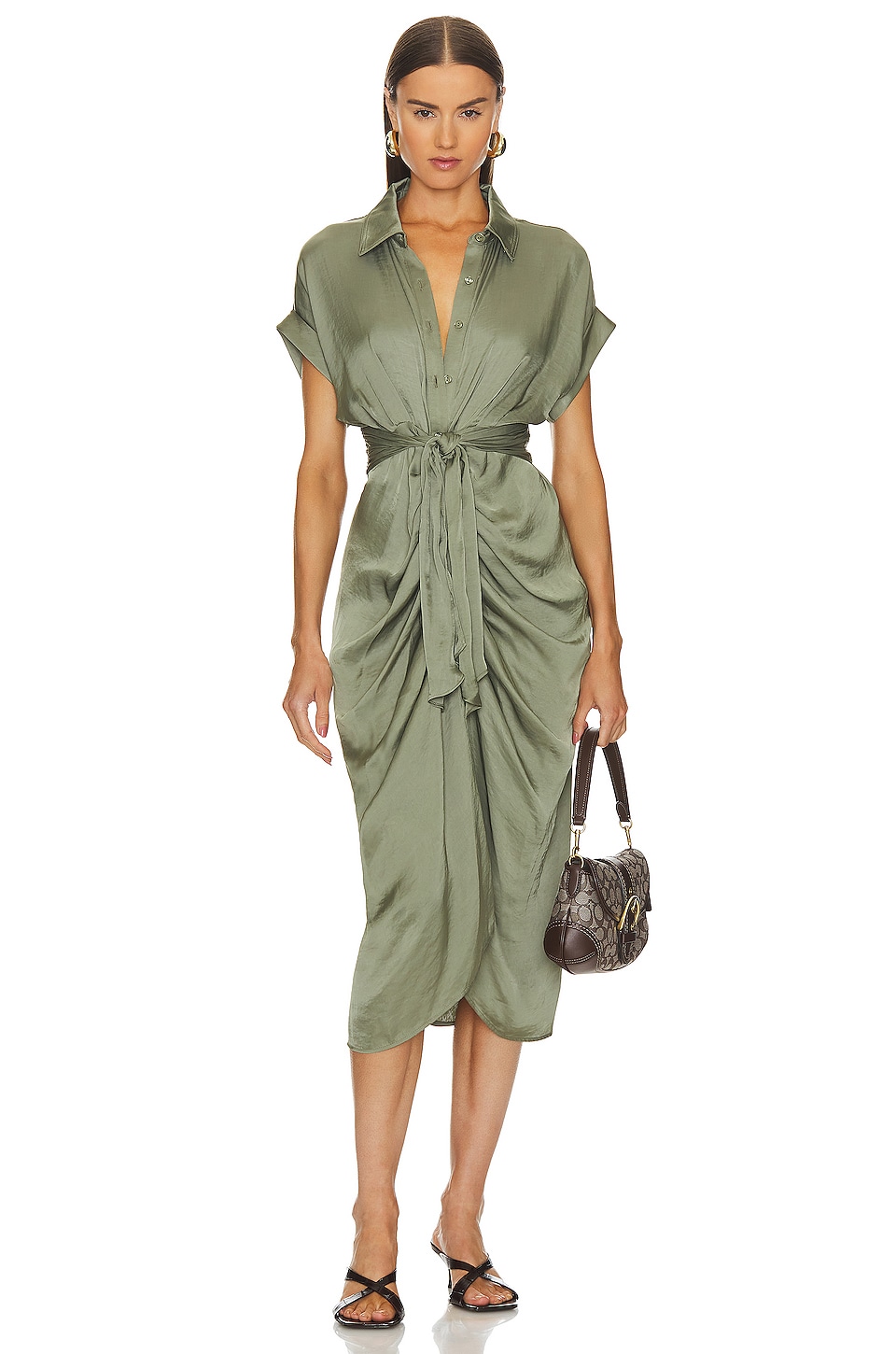 Steve Madden Tori Dress in Dusty Olive | REVOLVE