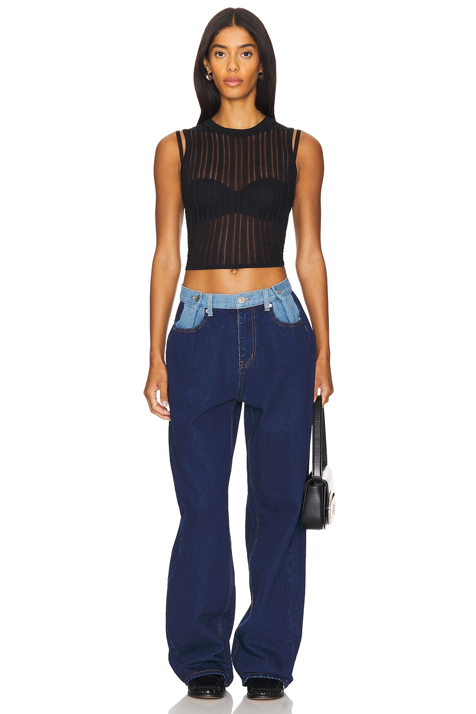 Steve Madden Emeric Pant in Denim Multi | REVOLVE
