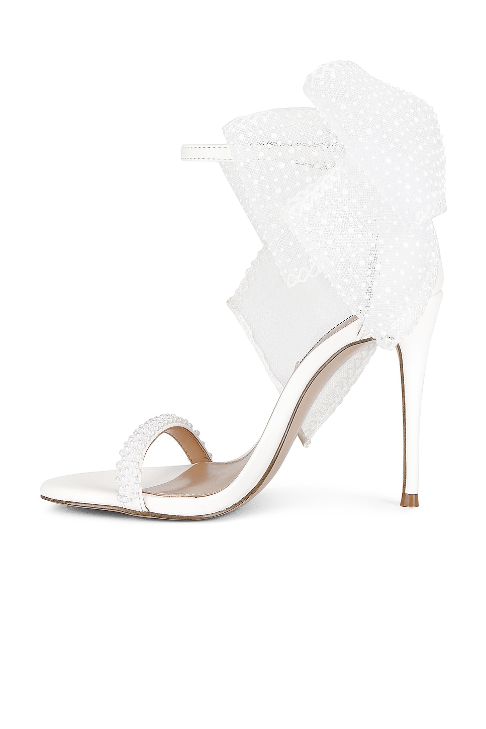Steve Madden Benni Heel in White | REVOLVE