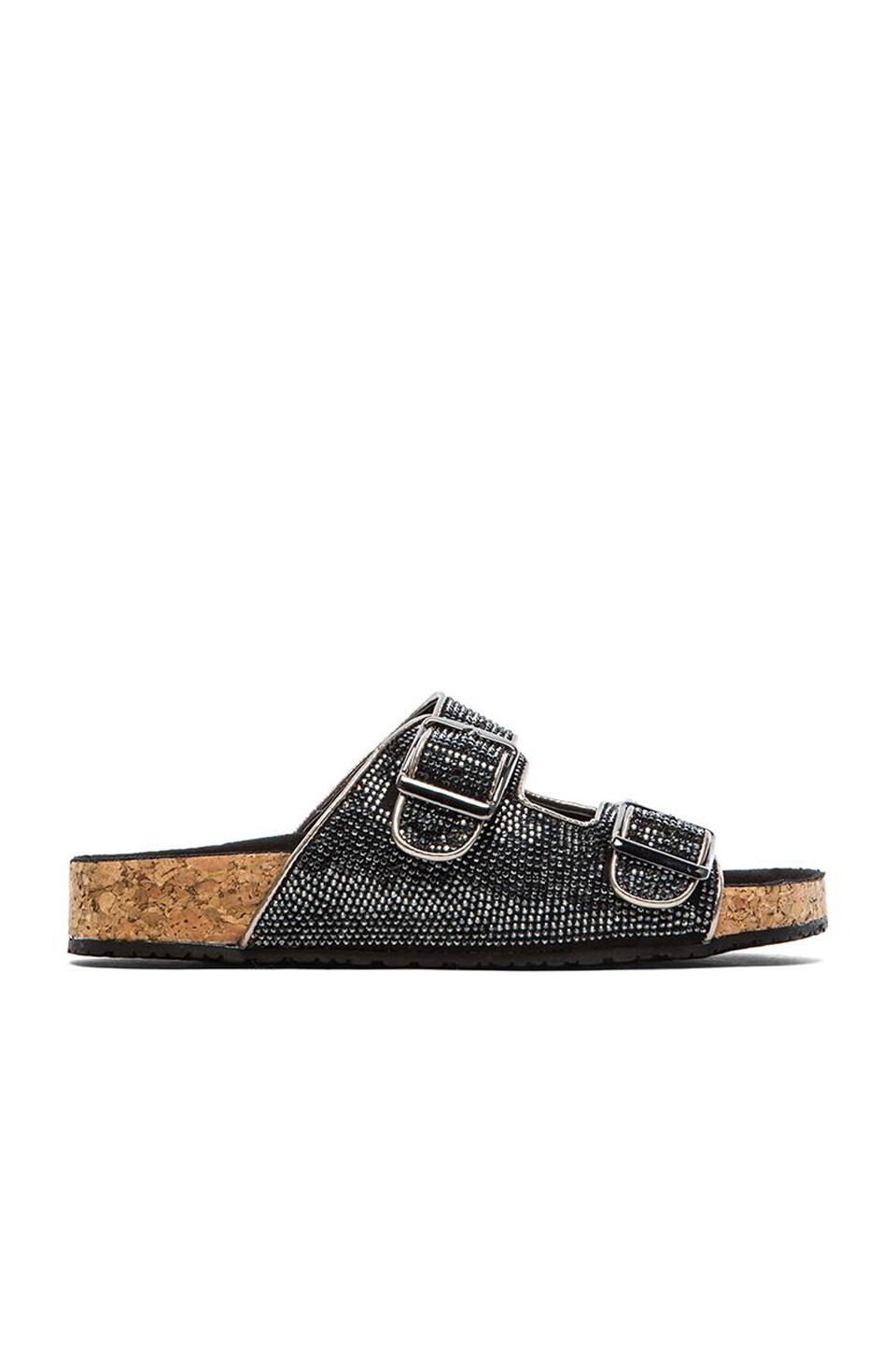 Steve Madden Rivett Sandal in Pewter Multi | REVOLVE
