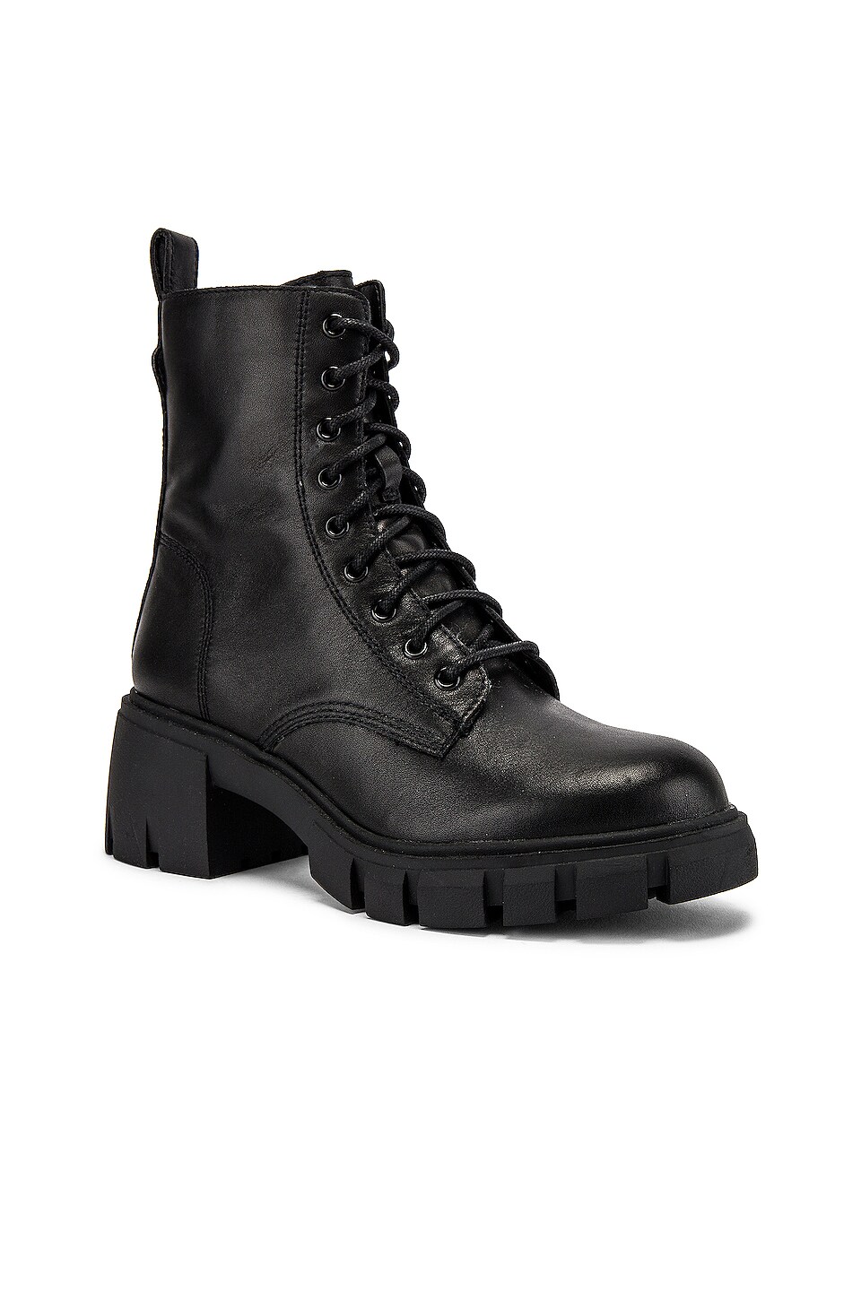 Steve Madden Hybrid Combat Boot in Black | REVOLVE