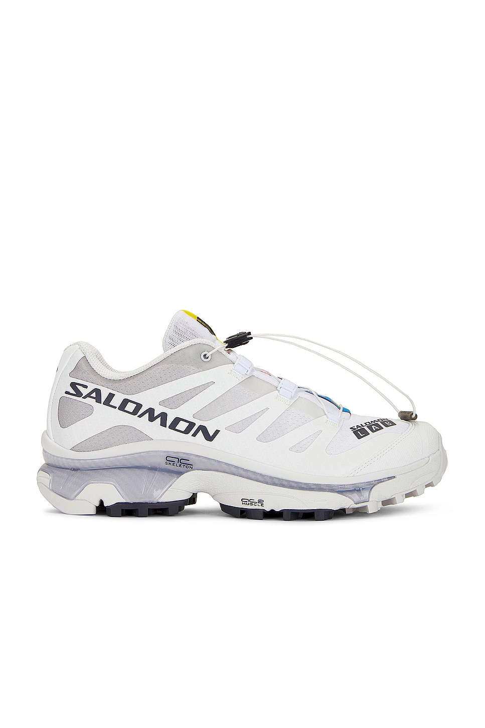 Salomon XT-4 OG Sneaker in White, Ebony, & Lunar Rock | REVOLVE