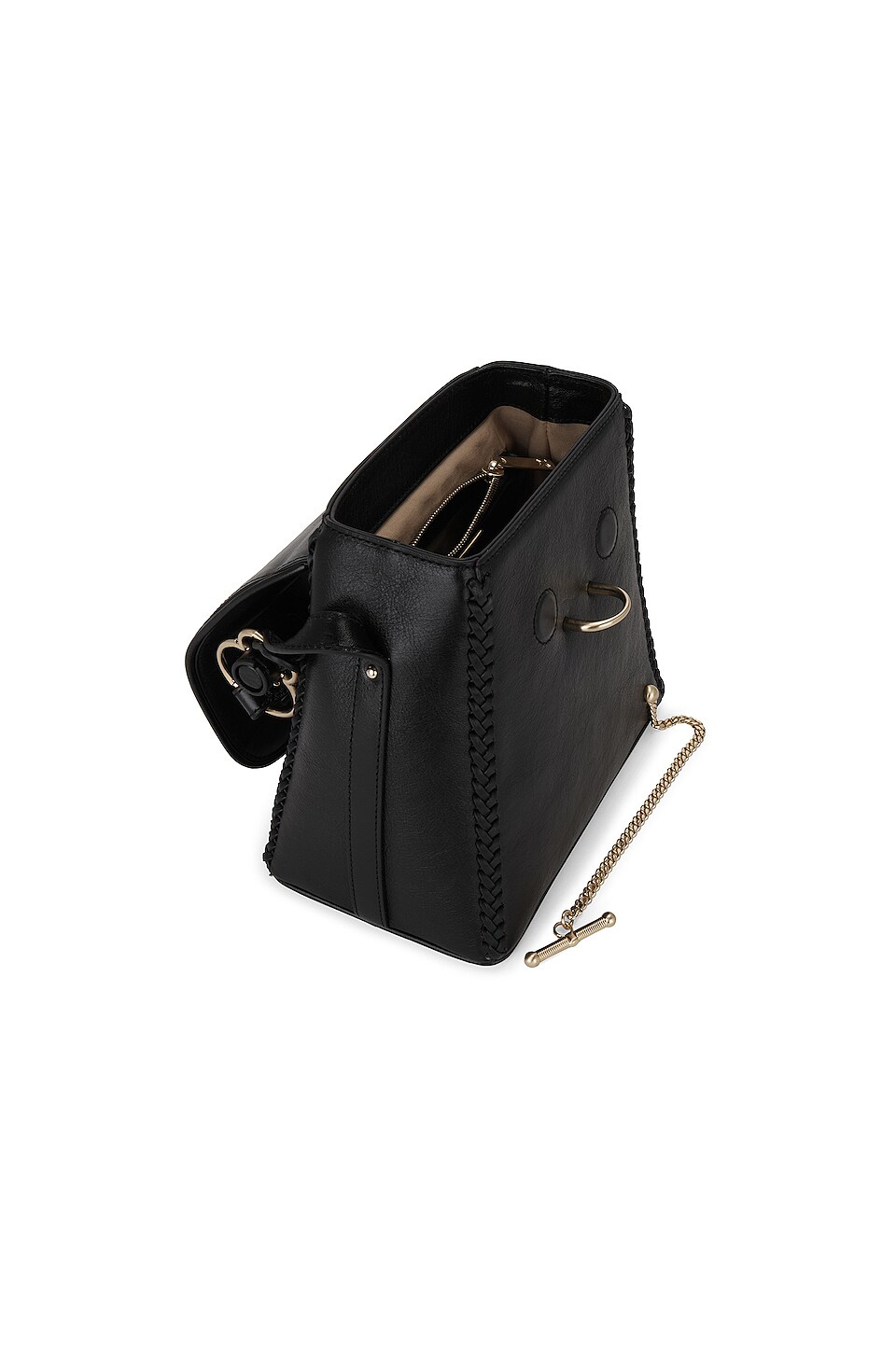 Sancia Mila Fob Bag in Black | REVOLVE