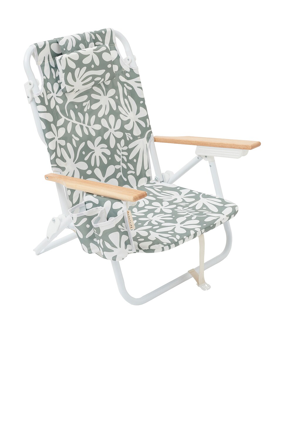 Sunnylife Luxe Beach Chair in The Vacay Olive | REVOLVE