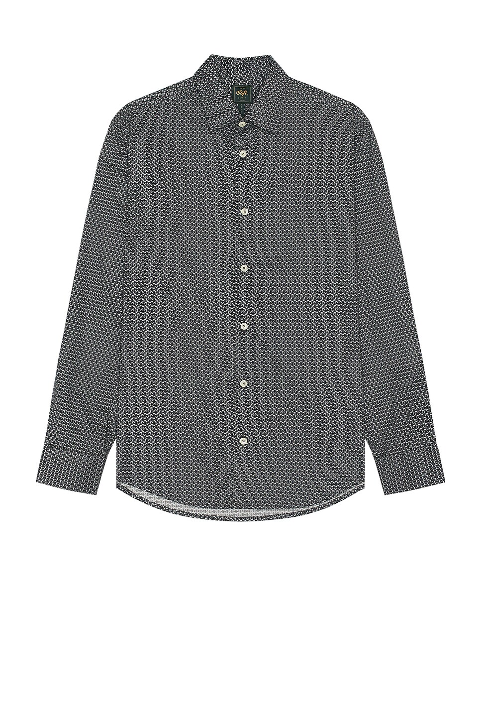 Soft Cloth Soft Point Collar Shirt in Charcoal Hex | REVOLVE