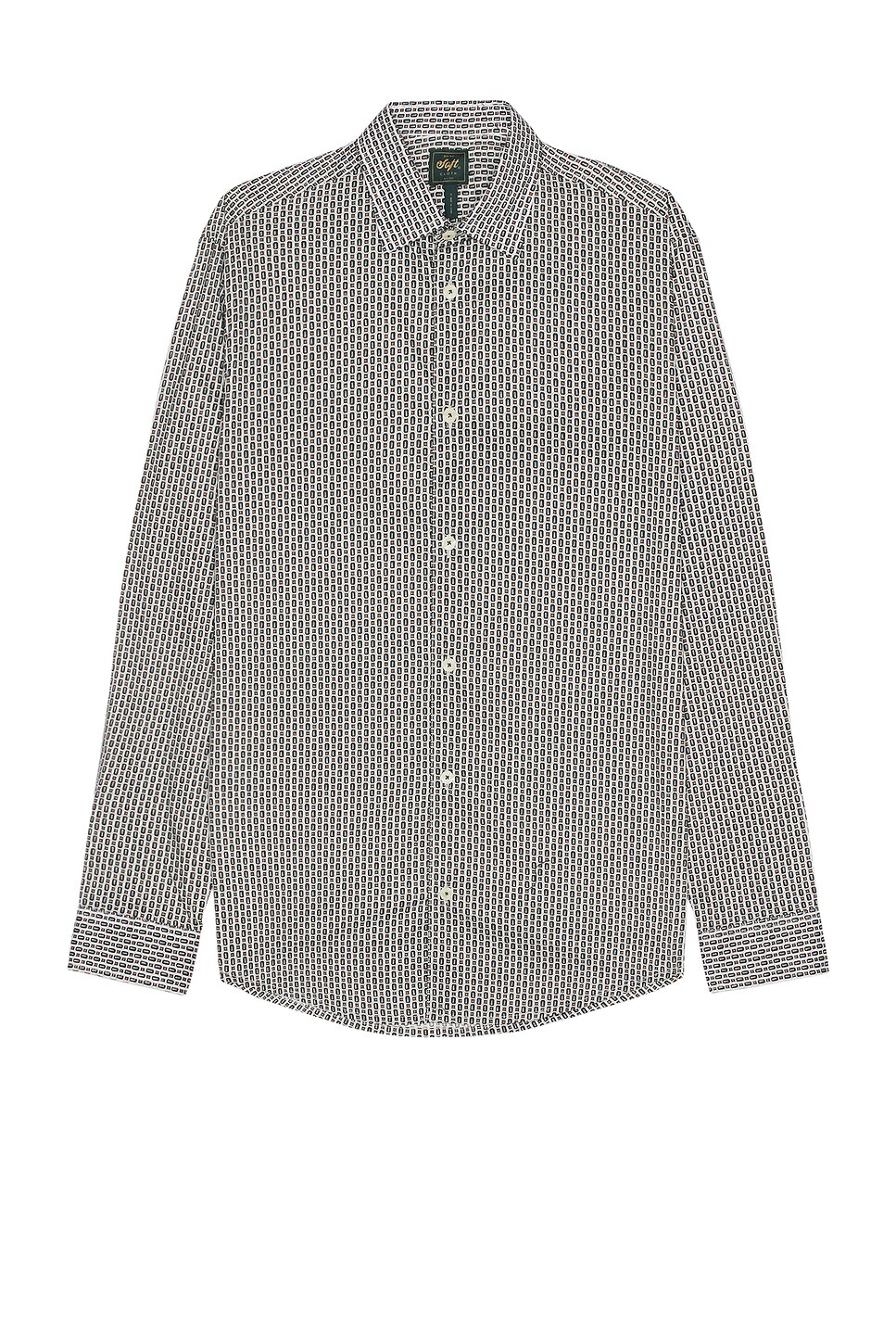 Soft Cloth Soft Point Collar Shirt in Flat Grey Hex | REVOLVE