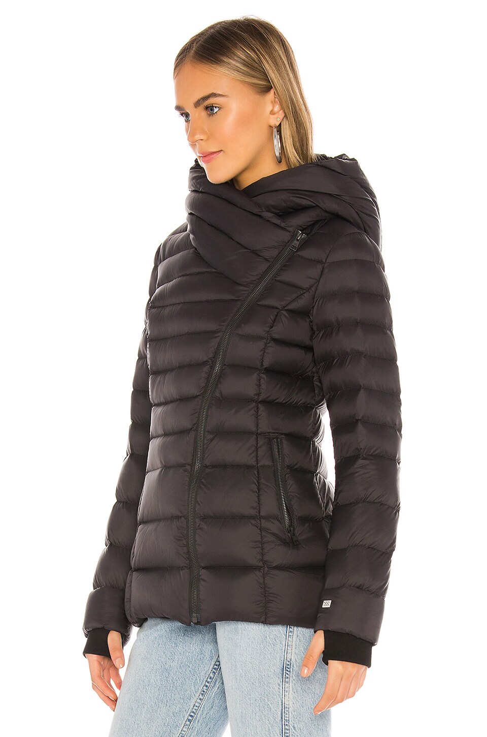 Soia & Kyo Jacinda Puffer Jacket in Black | REVOLVE