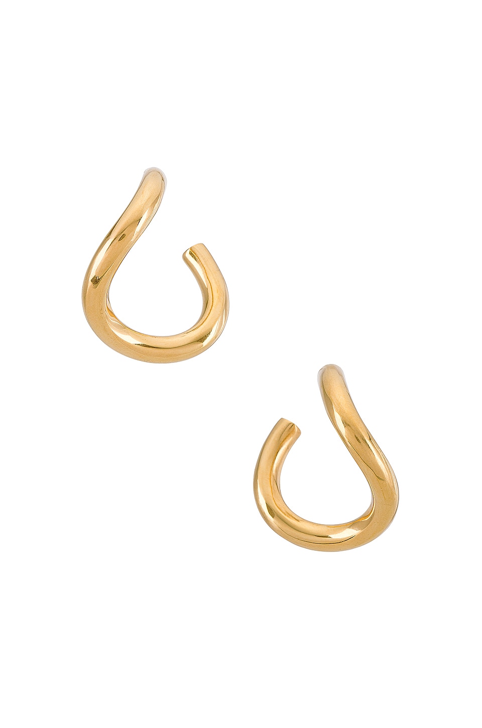 SOKO Contour Hoops in Gold | REVOLVE
