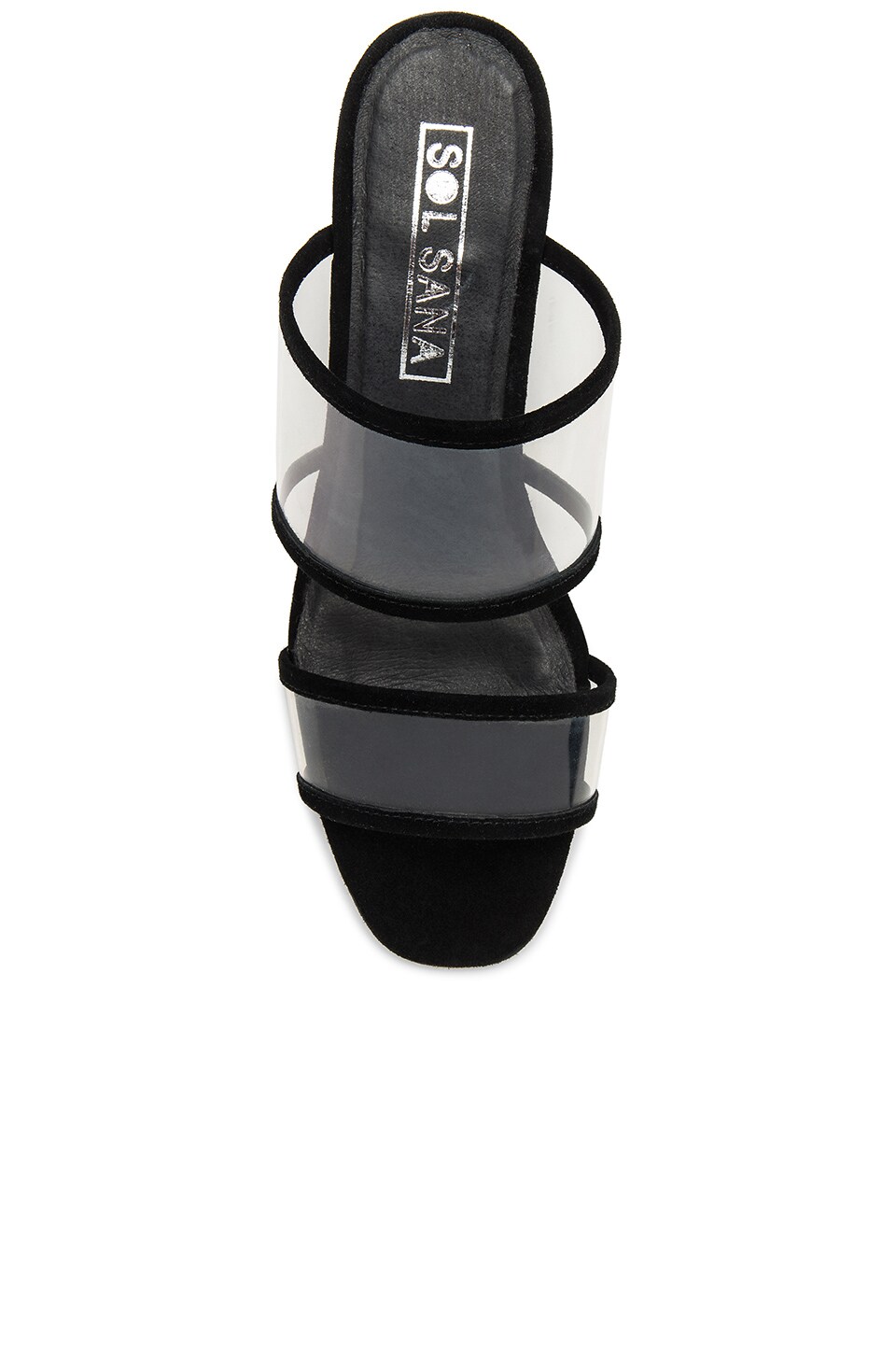 Sol Sana Ziggy Mule in Black Suede | REVOLVE