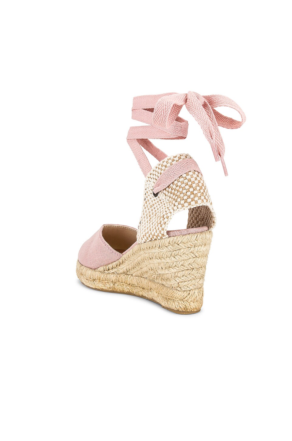 Soludos Lyon Wedge in Soft Pink | REVOLVE