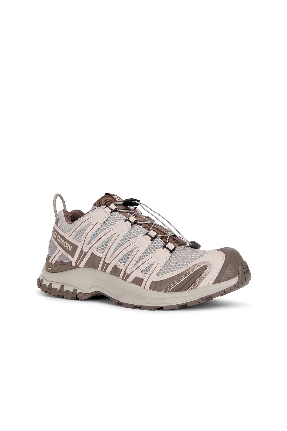 Salomon Xa Pro 3D Seasonal in Silver Cloud, Iron, & Hushed Violet | REVOLVE