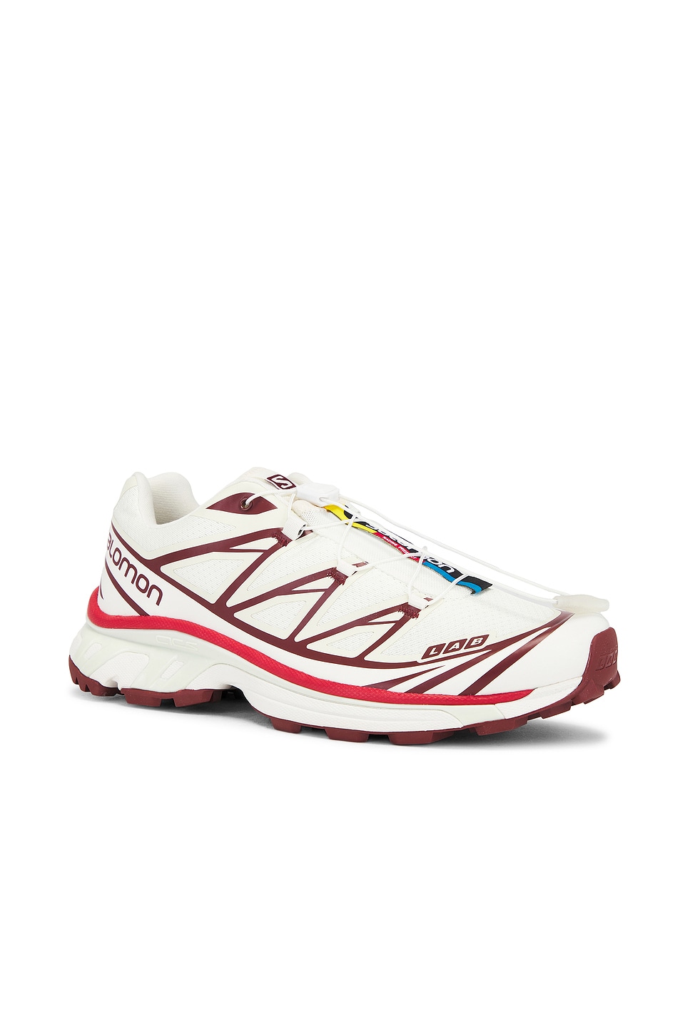 Salomon Xt-6 in Vanilla Ice, Green Haze, & Fired Brick | REVOLVE